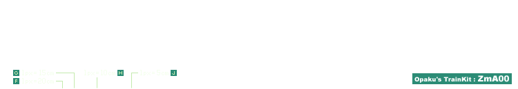 Opaku's Train Kit : ZmA00 - 見本